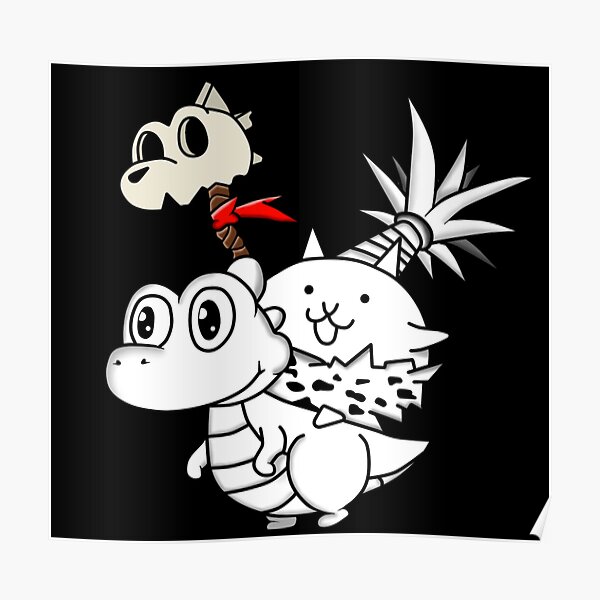 "#11 (Cats) Catasaurus" Poster for Sale by SNSxMAYHEM | Redbubble