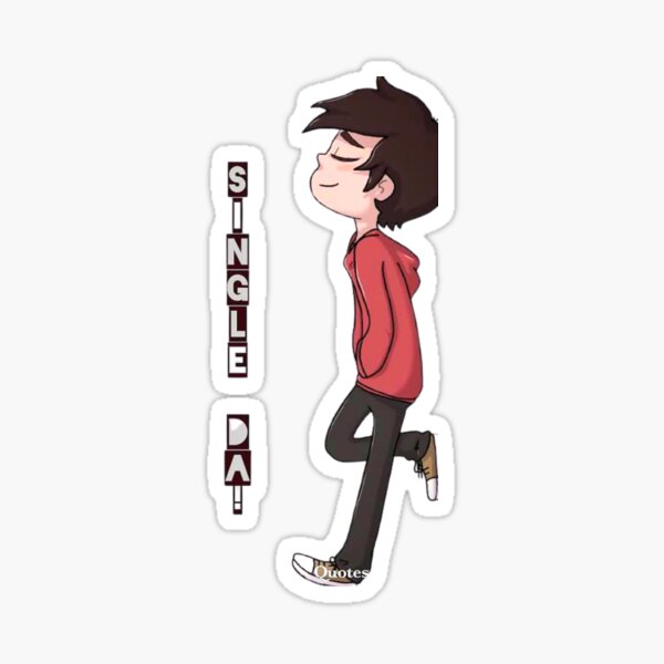 "Single boy" Sticker for Sale by Ideassbold | Redbubble