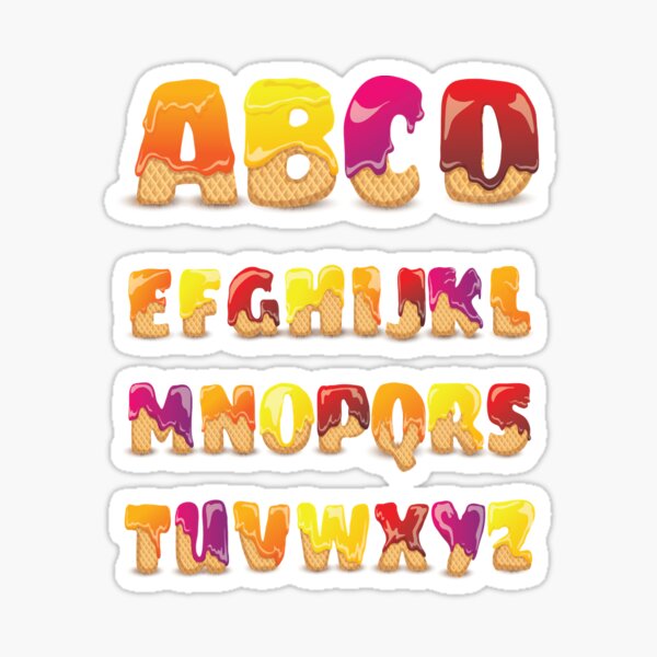 "alphabet lore lore alphabet lore" Sticker for Sale by TheHappimess ...