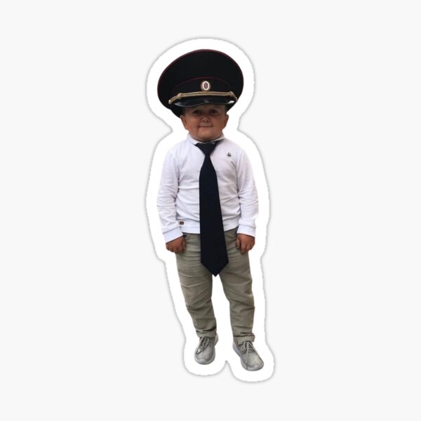 "Hasbulla pilot" Sticker for Sale by jackiehere | Redbubble