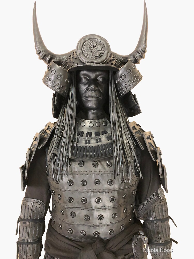 "Obsidian Samurai XXVIII (2022)" Sticker for Sale by kurobozu | Redbubble