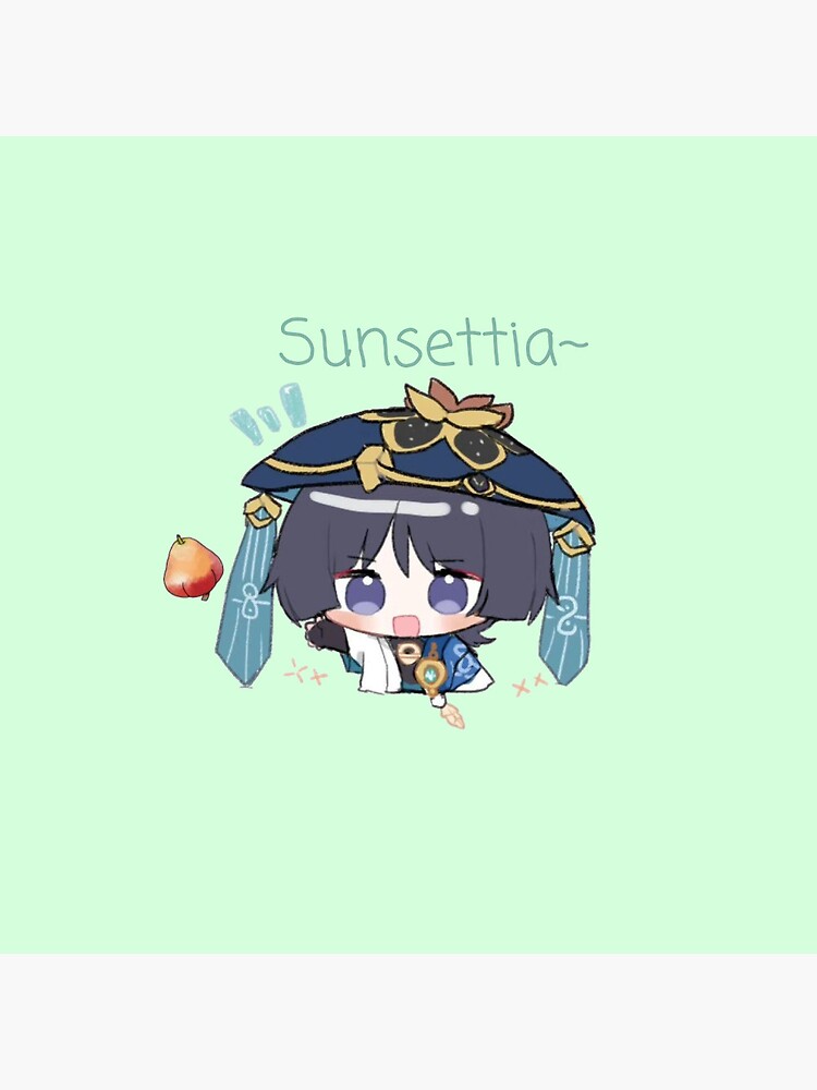 "Chibi Wanderer Cute Genshin Impact Fanart Genshin Impact Wanderer ...