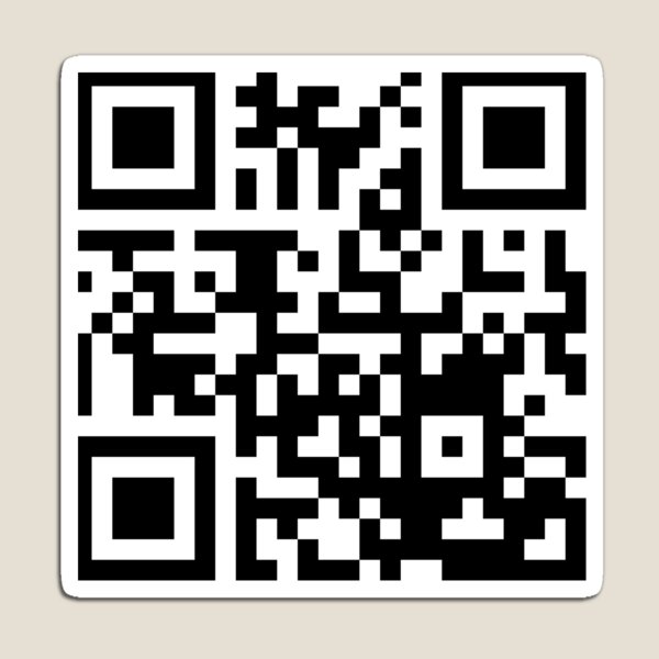 "ChatGPT QR Code" Magnet for Sale by Red-Alien | Redbubble