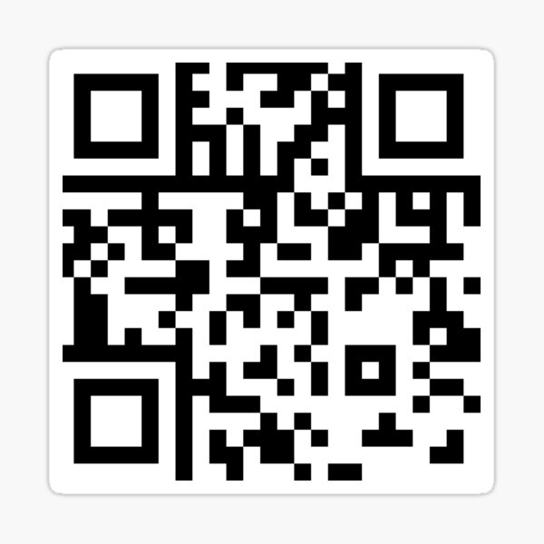 "ChatGPT QR Code - Inverted" Sticker for Sale by Red-Alien | Redbubble
