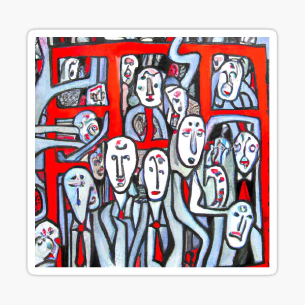 "Office Hell - Co-Workers" Sticker for Sale by wwlmerch | Redbubble