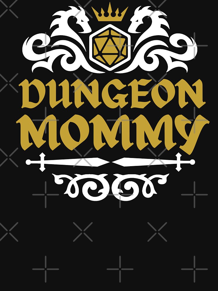 "D&D DUNGEON MOMMY, DND MOM, Dnd mothers day, D&D mom" T-shirt for Sale ...