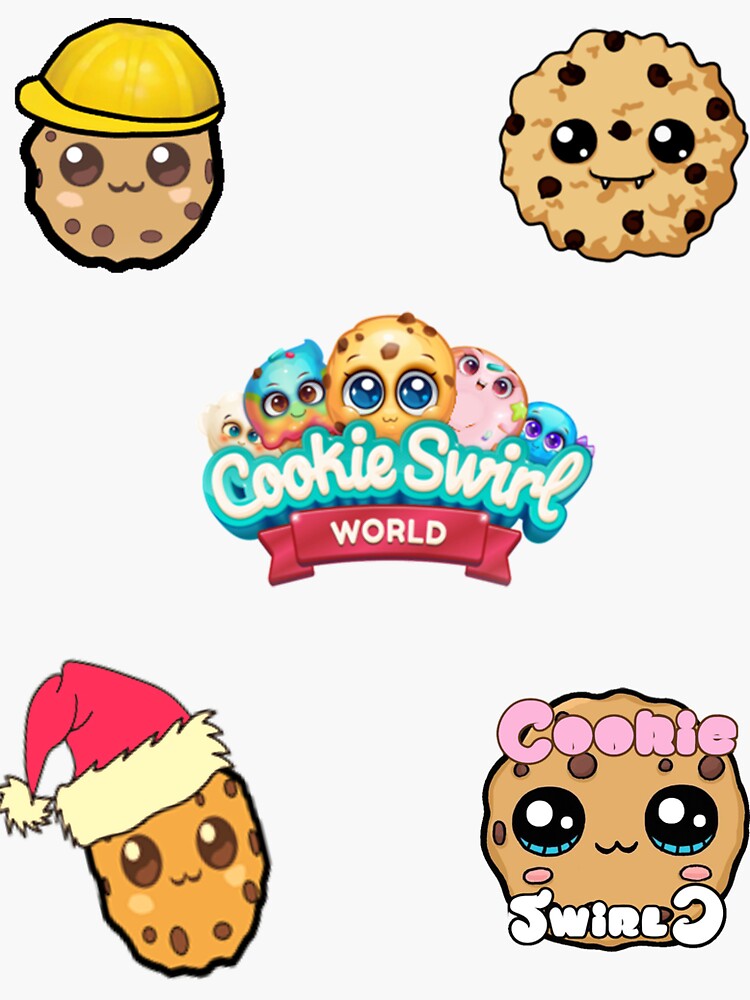 "cookieswirl c cookieswirlc" Sticker for Sale by Fabia-lopez | Redbubble
