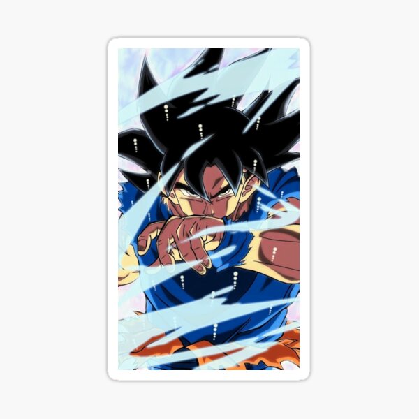 "Goku" Sticker for Sale by Peponji | Redbubble