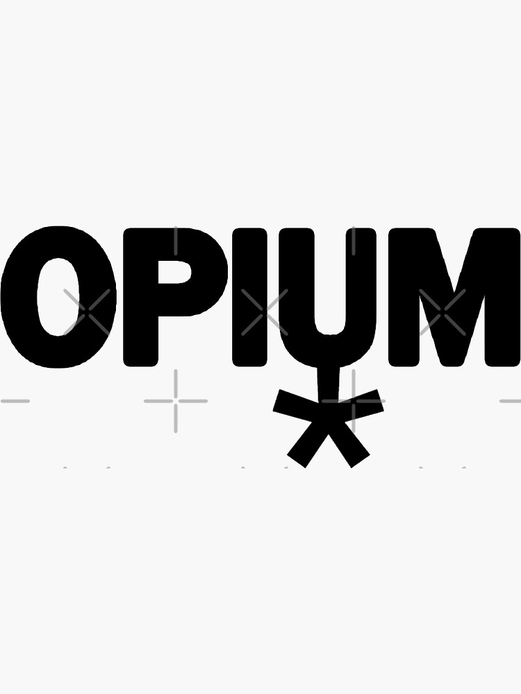 "Playboi Carti OPIUM" Sticker for Sale by Nature-atrs | Redbubble