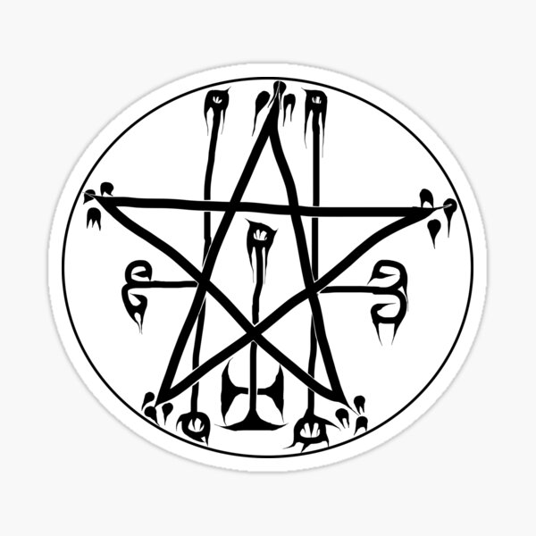 "Astaroth Symbol" Sticker for Sale by Fxrgxtten | Redbubble