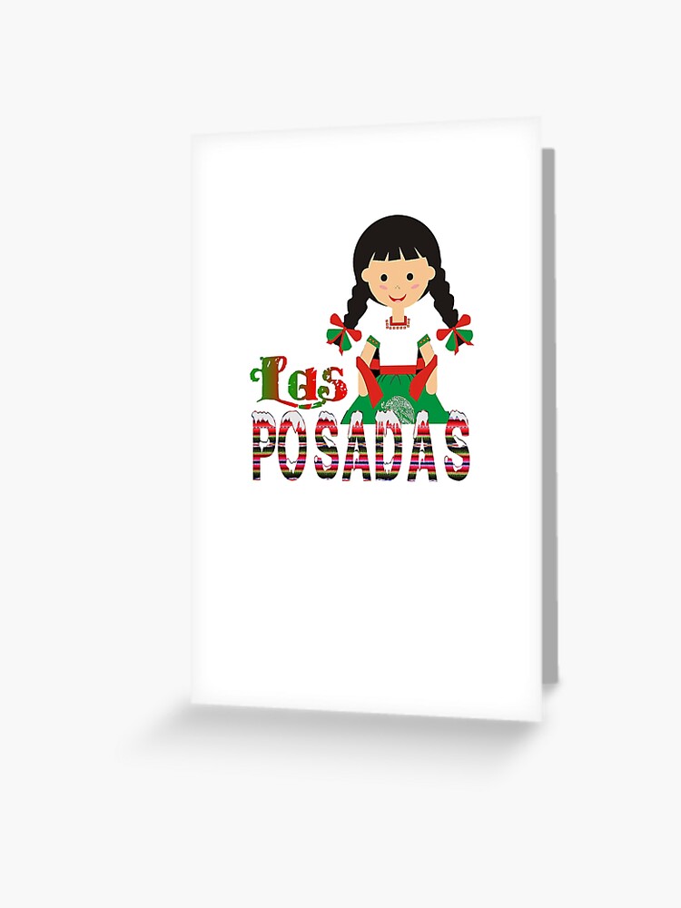 "Las Posadas Mexican Christmas Celebration" Greeting Card for Sale by ...
