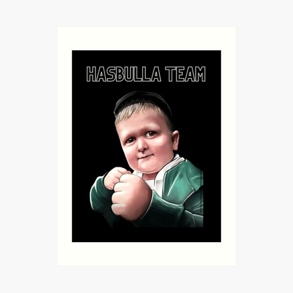 "Hasbulla Team Magomedov - MMA Fight Meme" Art Print for Sale by Zirrko ...