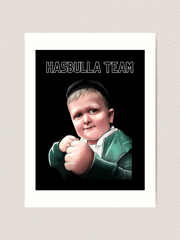 "Hasbulla Team Magomedov - MMA Fight Meme" Art Print for Sale by Zirrko ...