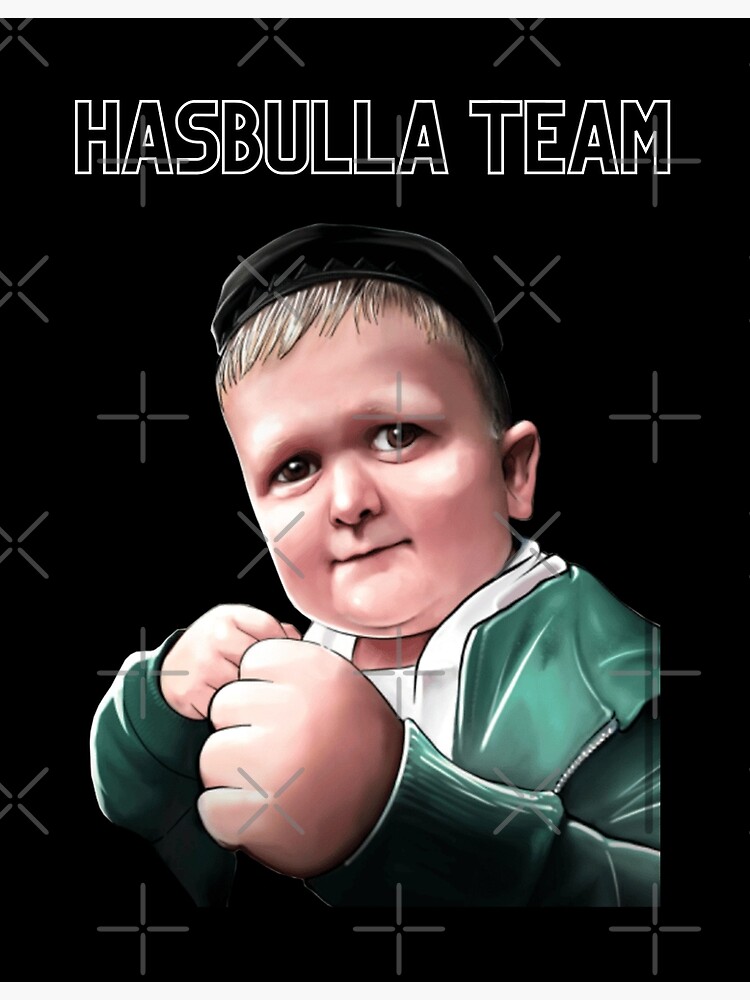 "Hasbulla Team Magomedov - MMA Fight Meme" Art Print for Sale by Zirrko ...