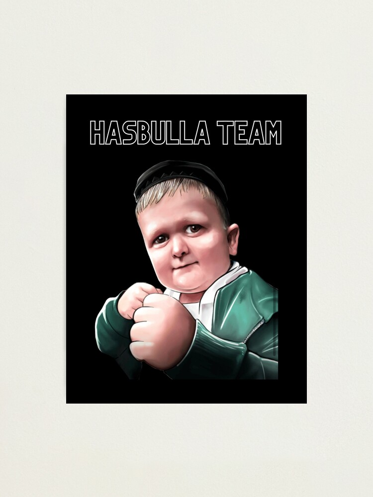"Hasbulla Team Magomedov - MMA Fight Meme" Photographic Print for Sale ...