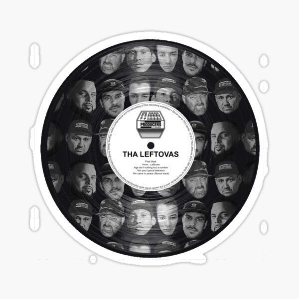 "Tha Leftovas, the legendary producers" Sticker for Sale by thaleftovas ...
