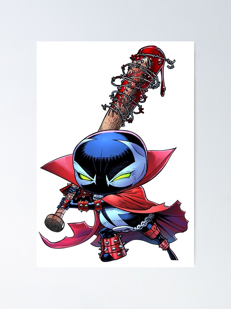 "spawn,violator, clown,chibi,baseball bat, lucille,hellspawn,hq,todd ...
