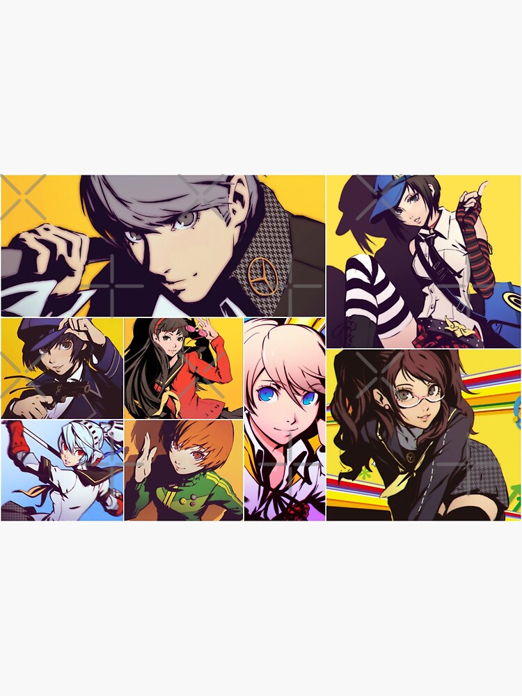 "Investigation Team in Action 5 - Persona 4 Golden " Sticker for Sale ...