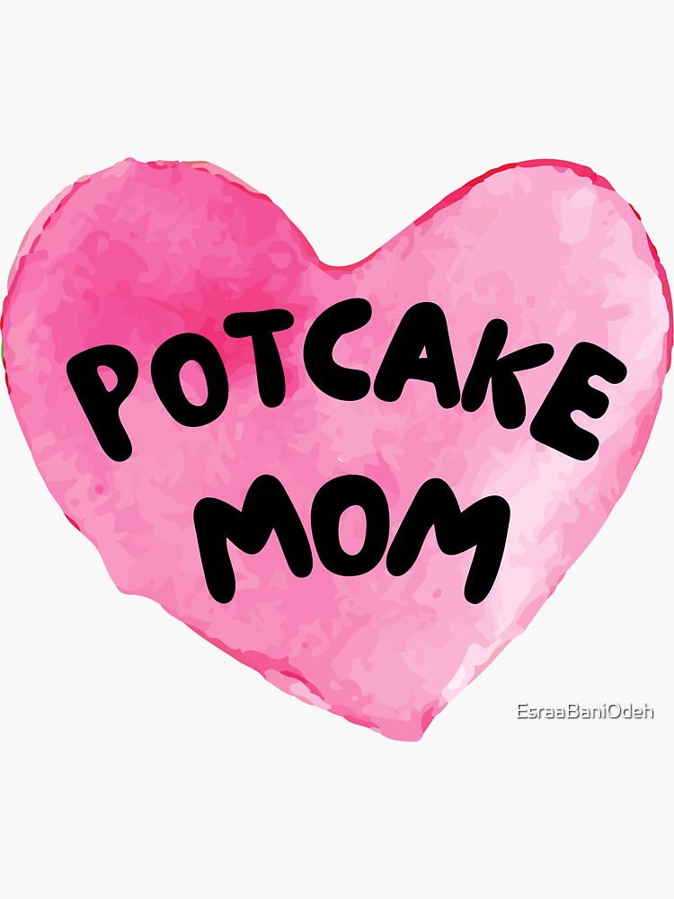 "Potcake Mom for Dog Lover Dad Mom" Sticker for Sale by EsraaBaniOdeh ...
