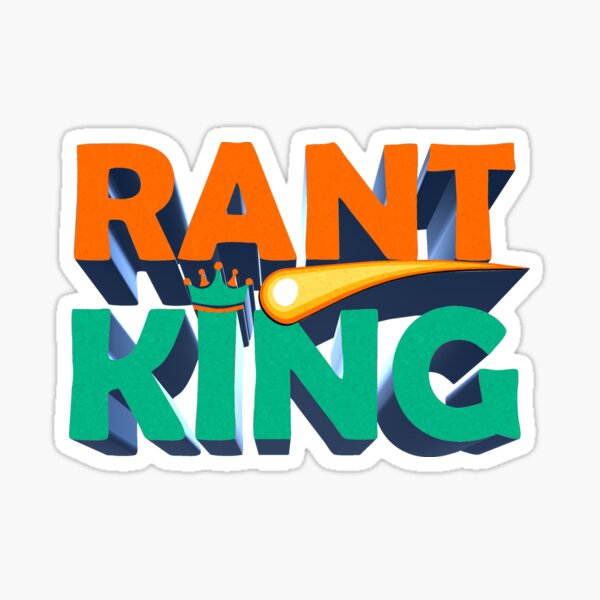 "Rant King - Tim Dillon Show Fan Design" Sticker for Sale by ...