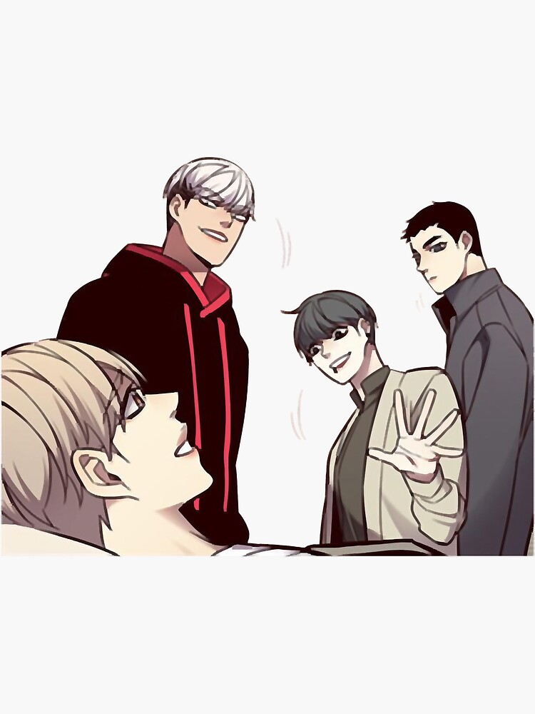 "Special Edition Eleceed Characters from Manhwa 28" Sticker for Sale by ...
