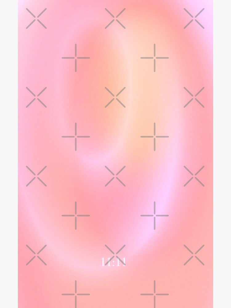 "Angel Number Aura 1111 Pink " Sticker for Sale by GRETKA | Redbubble