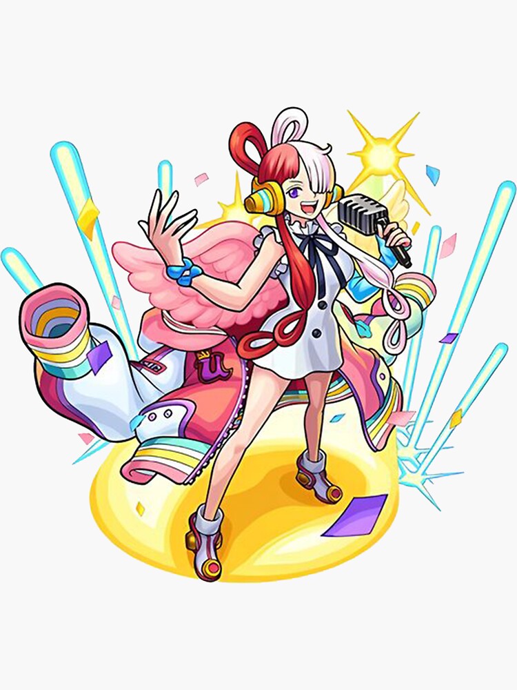 "Uta One Piece " Sticker for Sale by HD90 | Redbubble