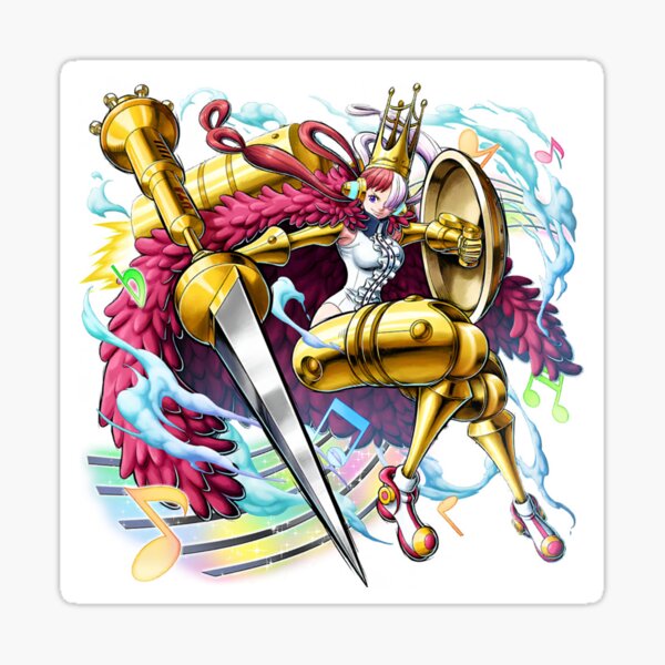 "Uta One Piece " Sticker for Sale by HD90 | Redbubble