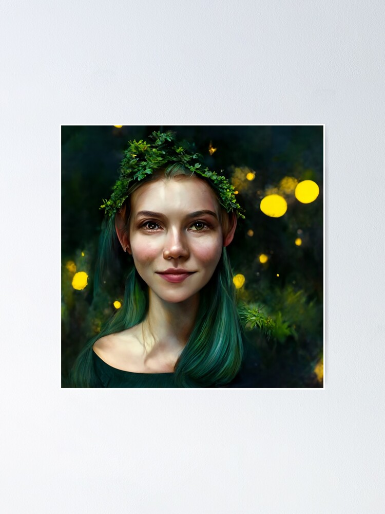 "Beautiful Lady Elf Portrait - Elves Women Faces - Fantasy Girl ...