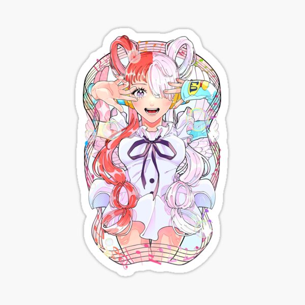 "Uta One Piece " Sticker for Sale by HD90 | Redbubble