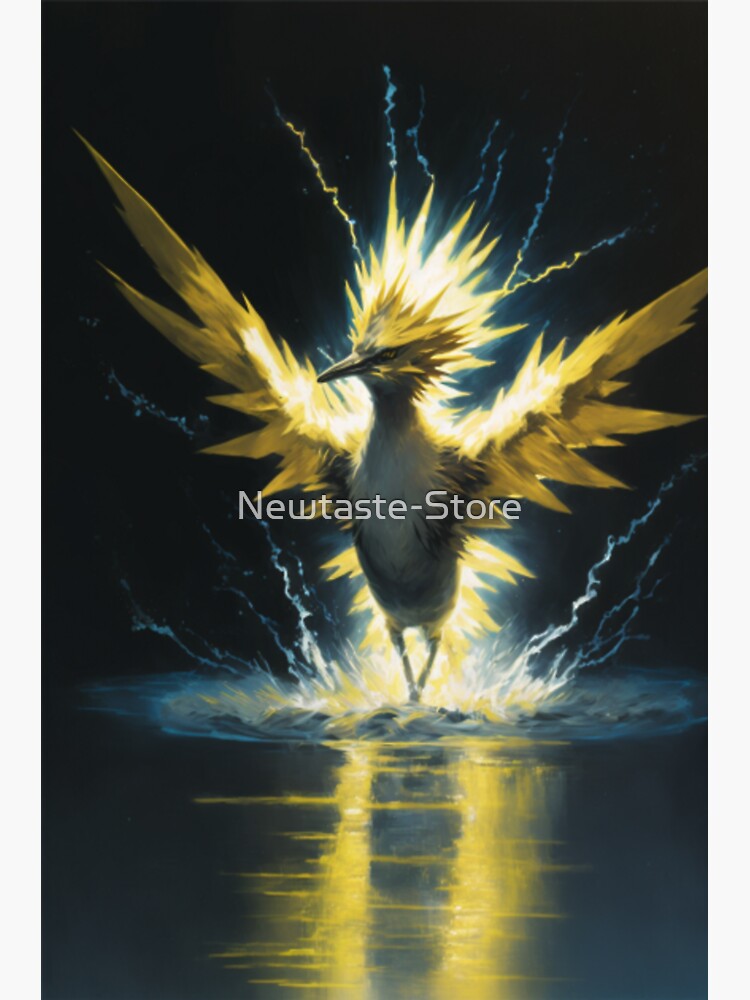 "The electric legend" Sticker for Sale by Newtaste-Store | Redbubble