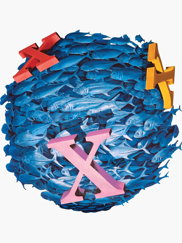 "'X' Marks the Spot (For Cards)" Sticker by jamesormiston | Redbubble