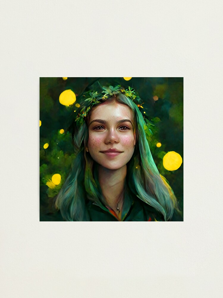 "Beautiful Lady Elf 2 Portrait - Elves Women Faces - Fantasy Girl ...
