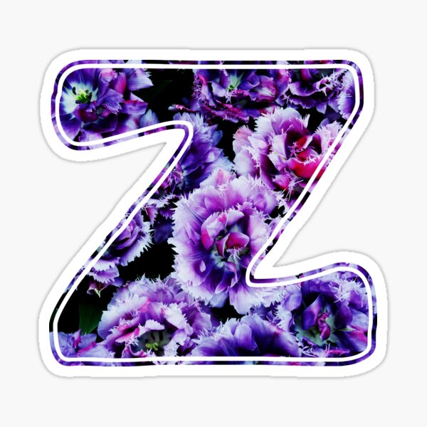 "Initial Z" Sticker for Sale by Annatg | Redbubble