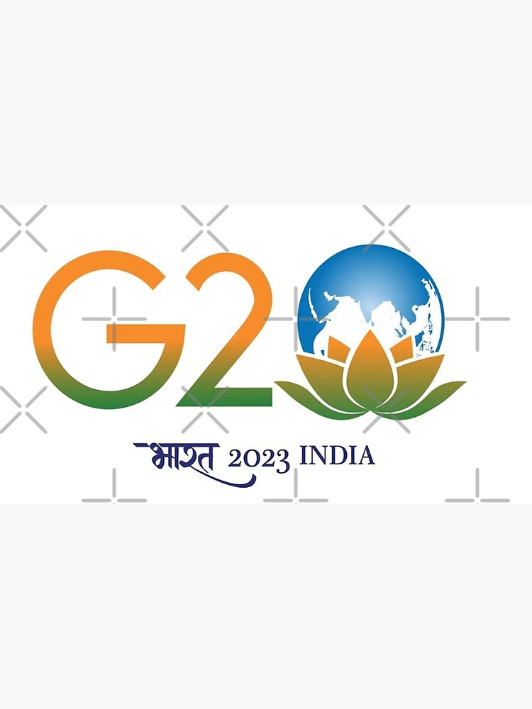 "G20 Logo for 2023 by India " Greeting Card for Sale by BoringWorld ...