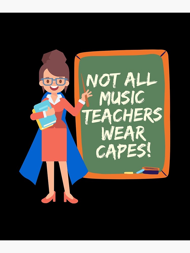 "Best Music Teacher Appreciation" Poster for Sale by superteachers ...