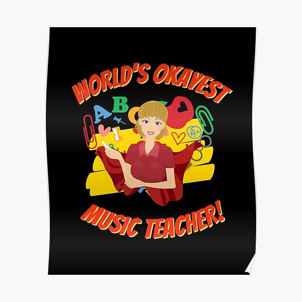 "Best Music Teacher Appreciation" Poster for Sale by superteachers ...