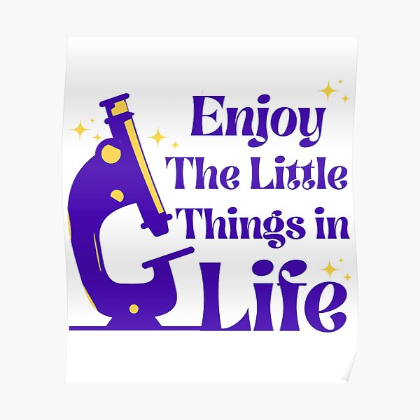 "funny microscope, microbiologists biology nerd science lab" Poster for ...