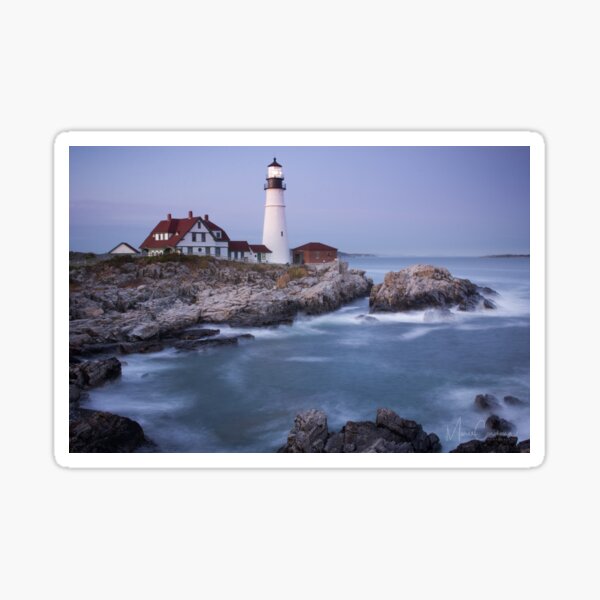 "Portland Head Lighthouse" Sticker for Sale by mcardona | Redbubble