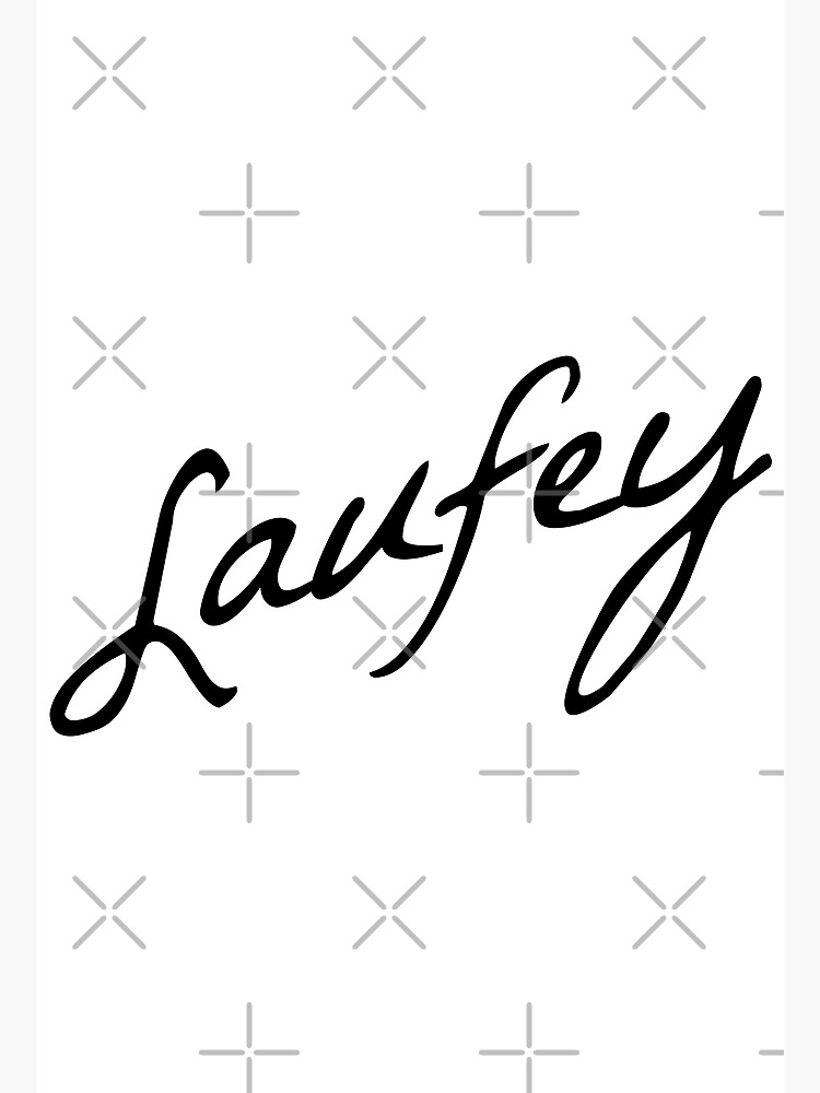 "Laufey Merch Lau Fey Logo" Poster for Sale by LoudKaniStore | Redbubble