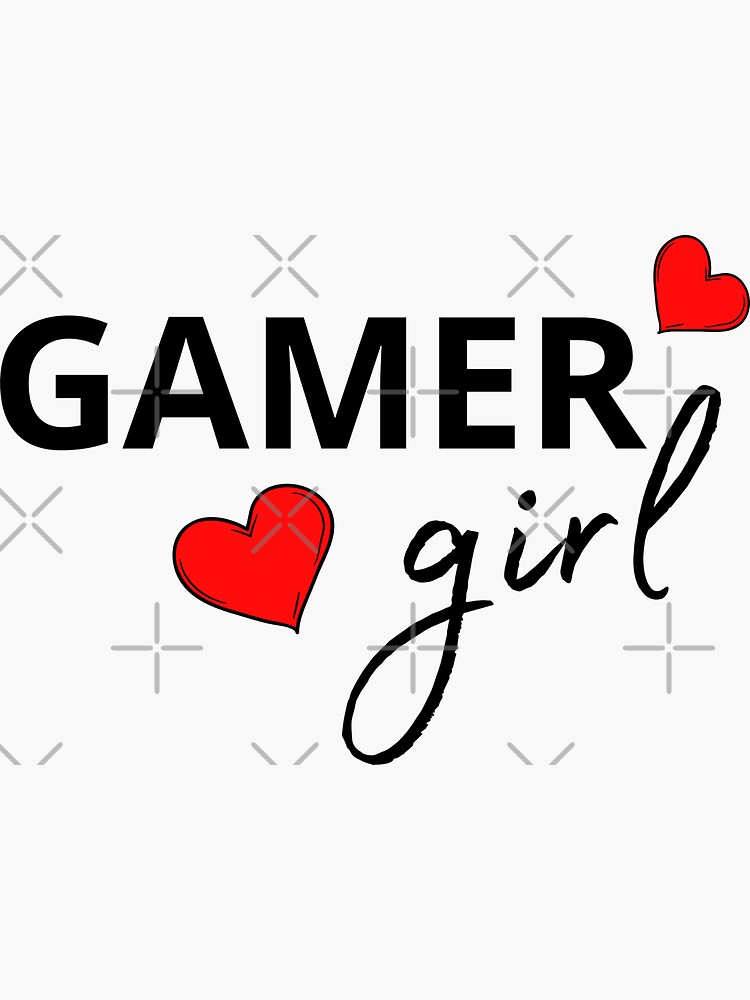 "Typical Gamer Gamer Girl Essential" Sticker for Sale by TypicalGamers ...