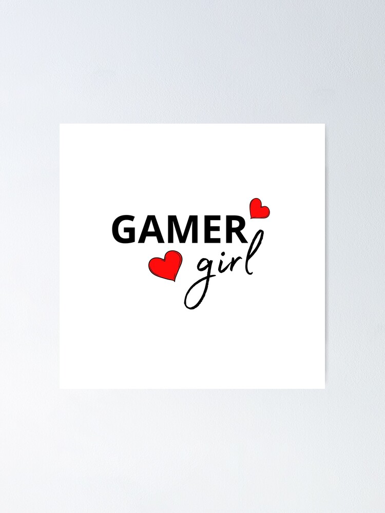 "Typical Gamer Gamer Girl Essential" Poster for Sale by TypicalGamers ...
