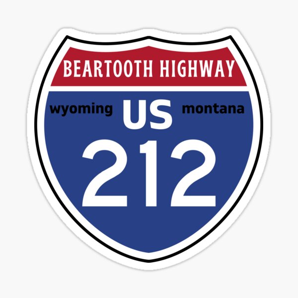 "Beartooth Highway 3" Sticker for Sale by Dalway | Redbubble