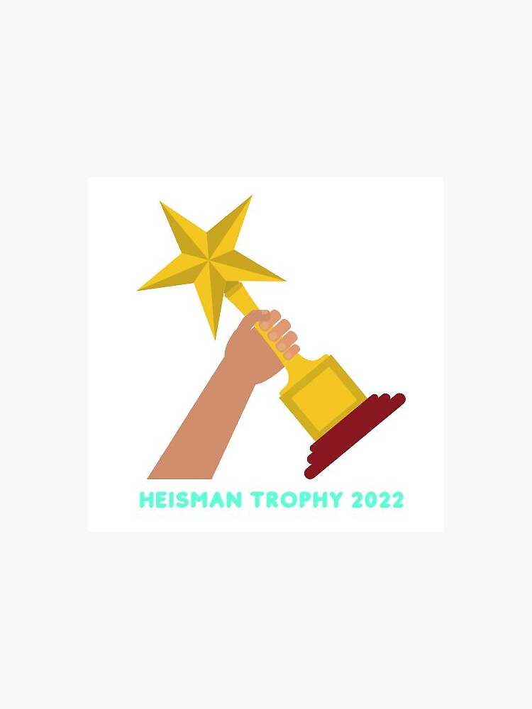 "Heisman Trophy 2022" Sticker for Sale by pasansoft | Redbubble
