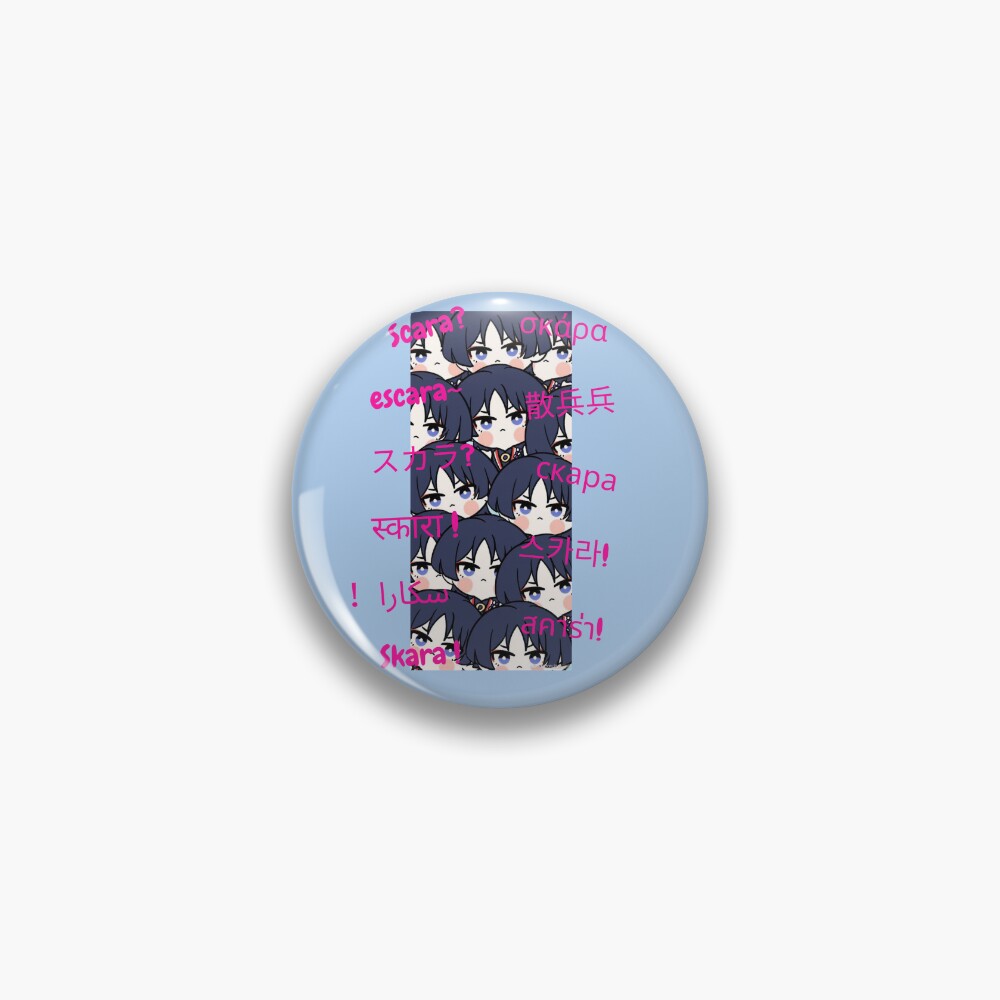 "Chibi Scaramouche Genshin Impact Fanart Scara in Multiple Languages ...