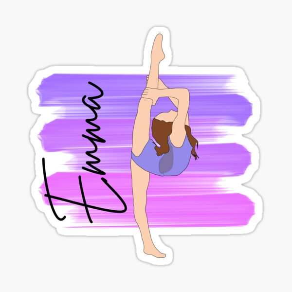 "Emma Custom" Sticker for Sale by GCDIllustrated | Redbubble