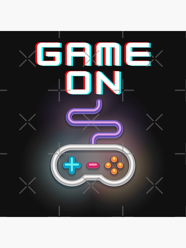 "Typical Gamer Game On Controler Essential" Poster for Sale by ...