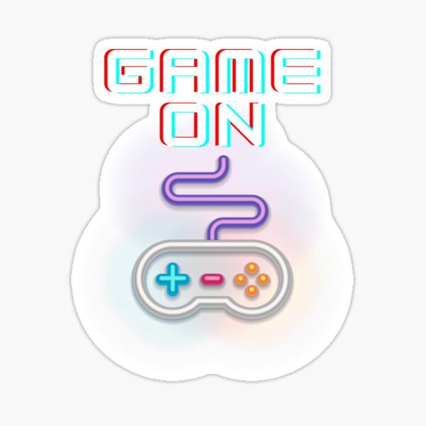 "Typical Gamer Game On Controler Essential" Sticker for Sale by ...