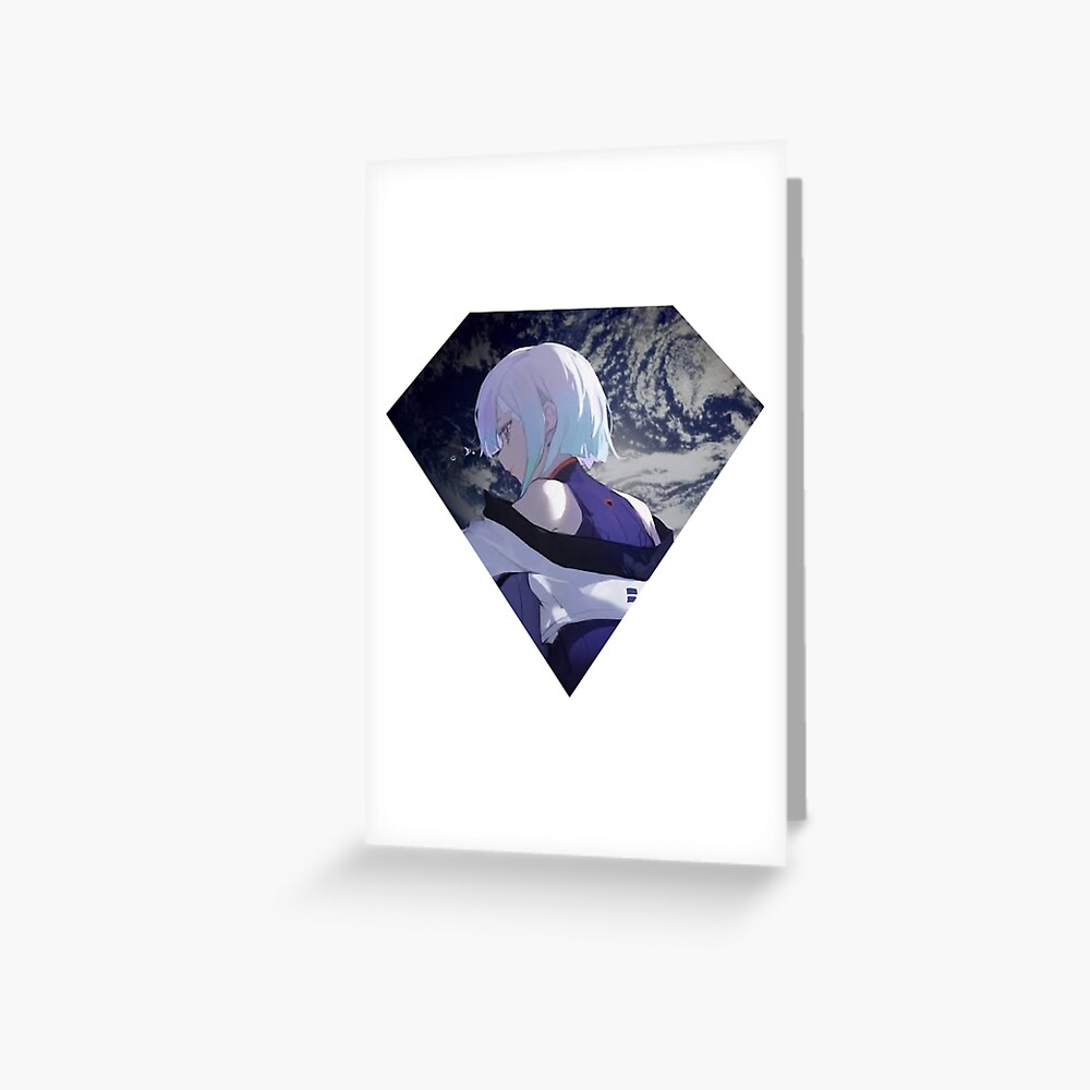 "Cyberpunk Edgerunners moon, cyberpunk edgerunners lucy" Greeting Card ...