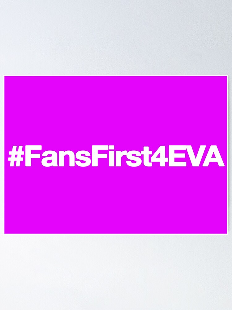 "Limmy - #FansFirst4EVA" Poster for Sale by davepalms | Redbubble